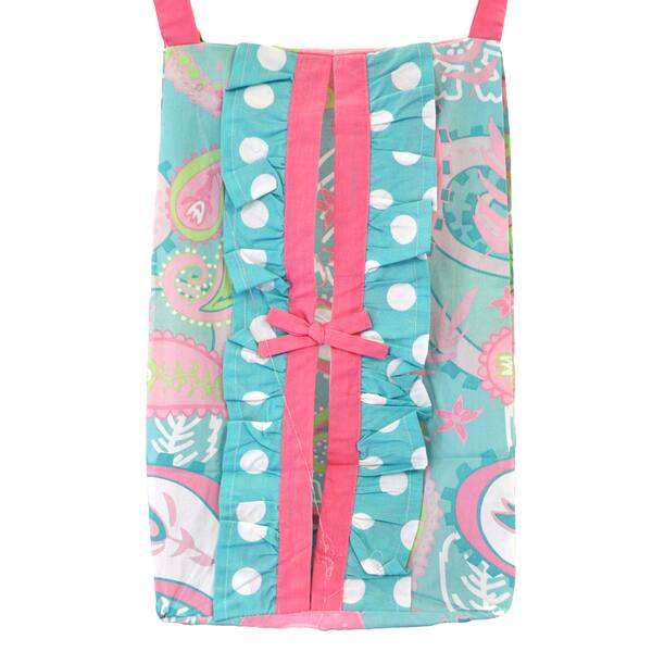 My Baby Sam Pixie Baby Diaper Stacker in Aqua - Bed Bath & Beyond - 8175912