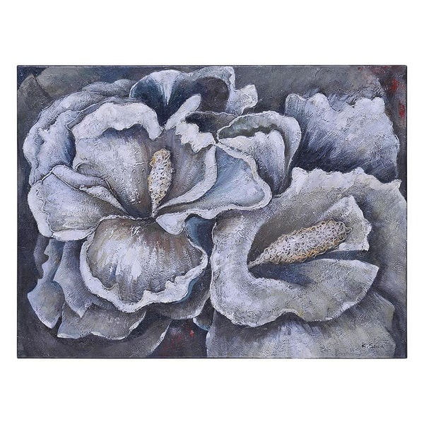 Ren Wil Ksenia Sizaya 'Radiance' Hand-painted Canvas Art - Bed Bath ...