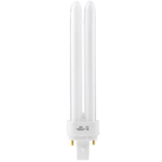 Goodlite 26-Watt Compact Fluorescent 2-Pin Light Bulb G24D-3 Base 4100k ...