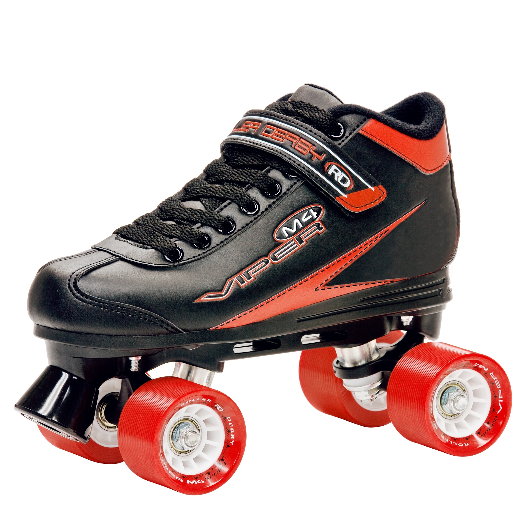 red roller skates