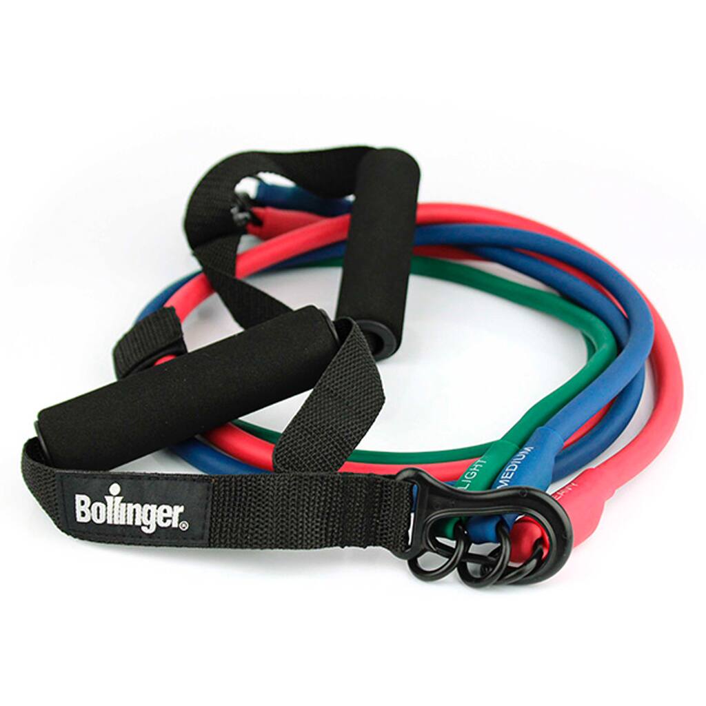 Bollinger Fitness 3-in-1 Adjustable Resistance Band Kit - Overstock ...