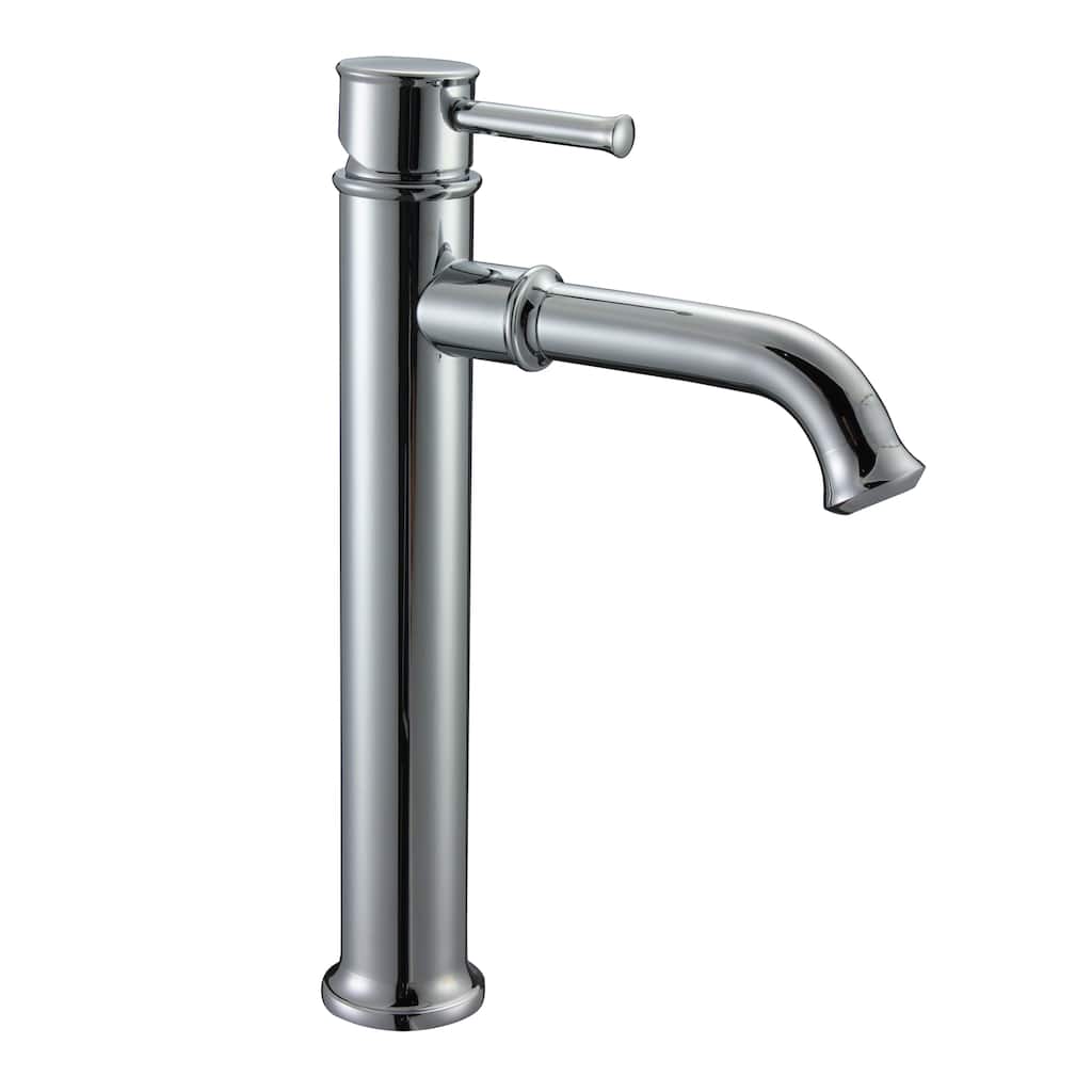 Elite Tall Chrome Luxury Single-handle Lavatory Faucet - Overstock ...