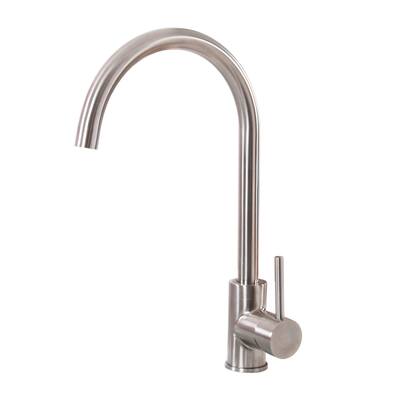 Elite K01SN SAtin Nickel Single-handle Kitchen Faucet - Overstock - 8227142