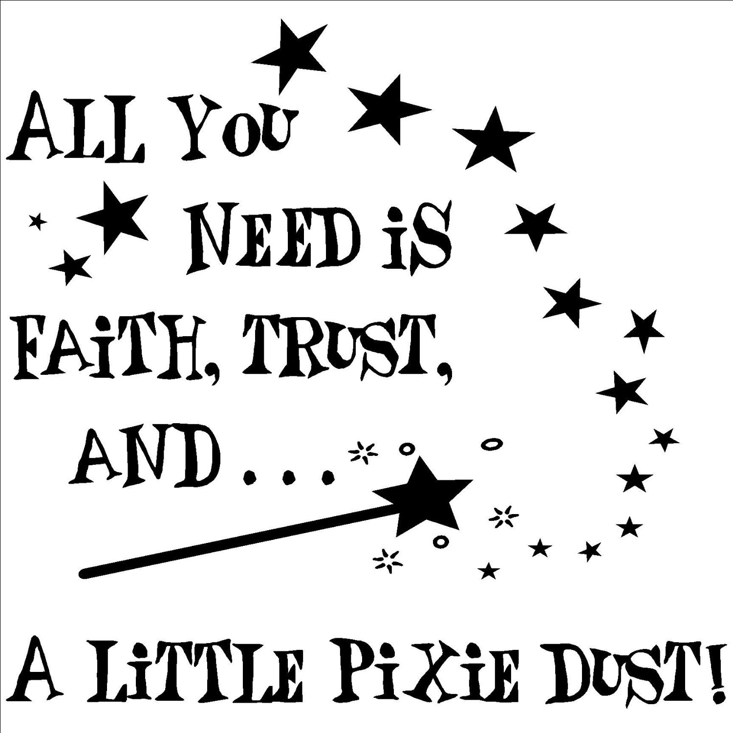 pixie dust phrase