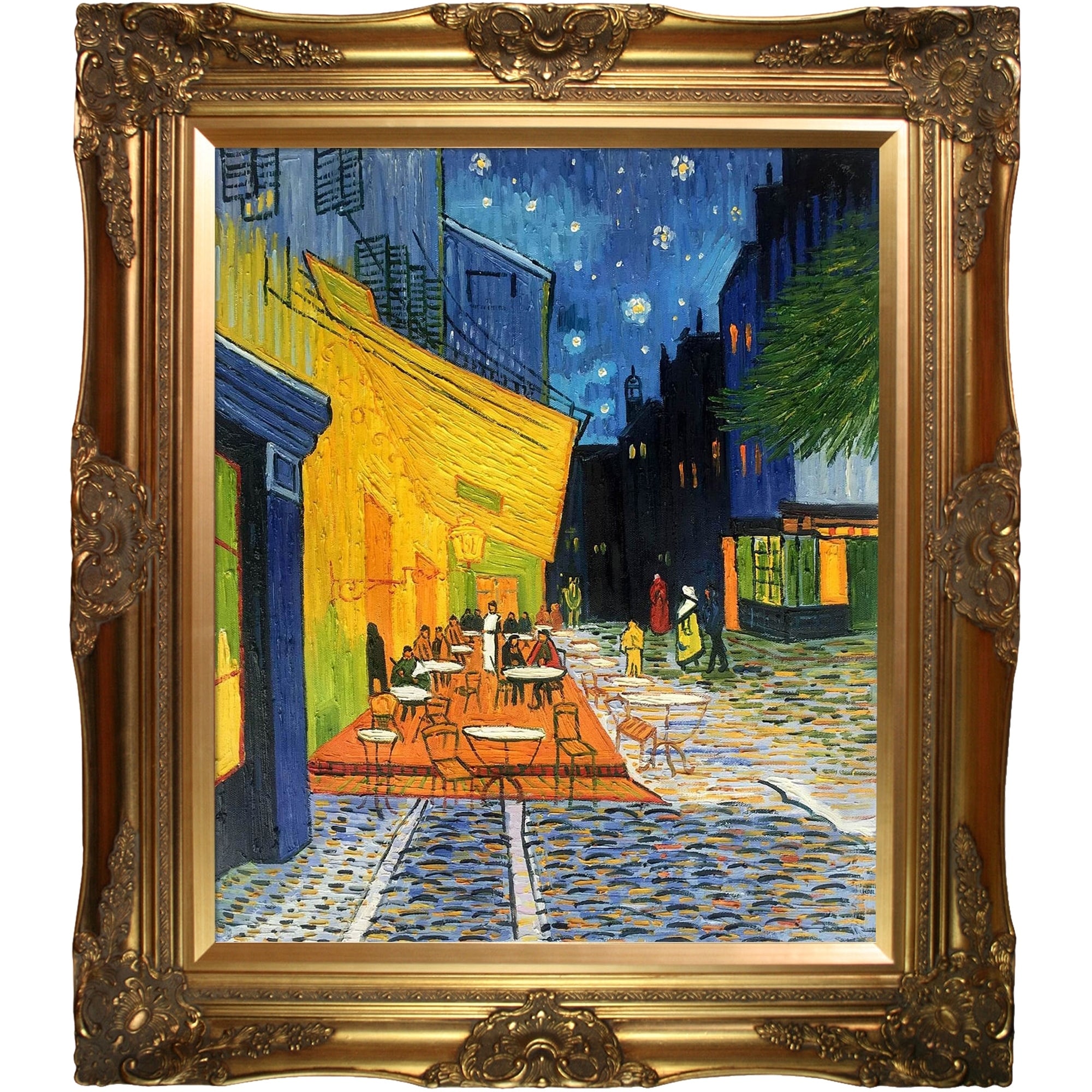 Vincent Van Gogh Cafe Terrace At Night
