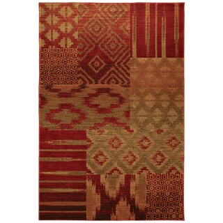 Karastan Carmel Cypress Point Crimson Rug (9'6 x 12'11) - Bed Bath ...