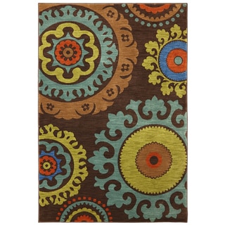 Karastan Panache Indonesia Coffee Bean Rug (8' x 10') - 8' x 10' - Bed ...