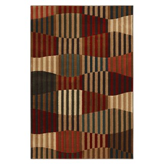 Mohawk Linear Patchwork Rug (8' x 10') - 8' x 10' - Bed Bath & Beyond ...