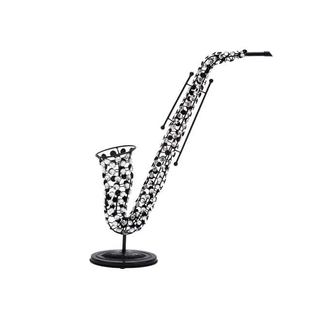 Metal and Acrylic Saxophone - Overstock - 8282713
