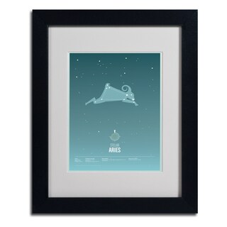 Christian Jackson 'Aries' Framed Matted Art - Bed Bath & Beyond - 8341695