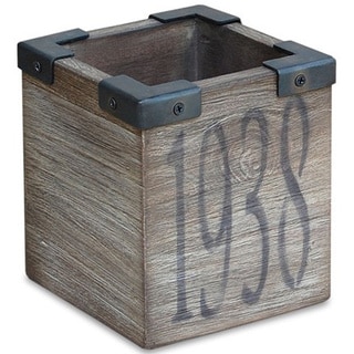 Decorative Rustic Wooden Utility Organizer by East at Main - Bed Bath ...