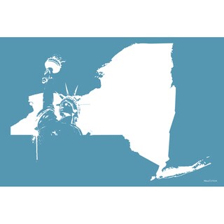 Maxwell Dickson 'New York' Canvas Wall Art - Bed Bath & Beyond - 8345639