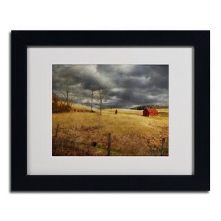 Lois Bryan 'Winter Begins' Framed Matted Art - Bed Bath & Beyond - 8353365