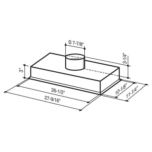 Broan RMPE7004 Professional Style Power Pack/ Hood Insert - Bed Bath ...