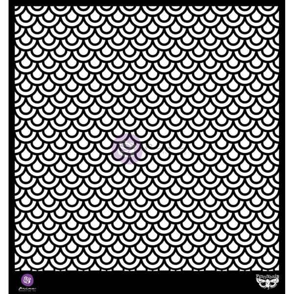 Elementals Stencil 12 X12 - Scales - Bed Bath & Beyond - 8383943