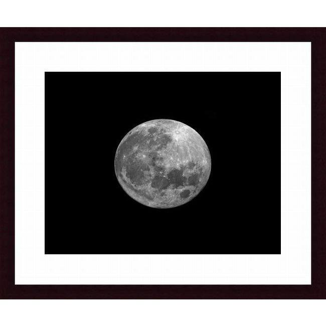 'Full Moon mosaic' Framed Print - Multi - Overstock - 8388206