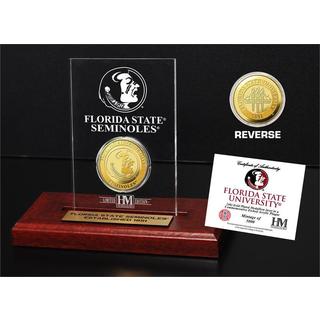 Florida State University Gold Coin Etched Acrylic - Bed Bath & Beyond ...