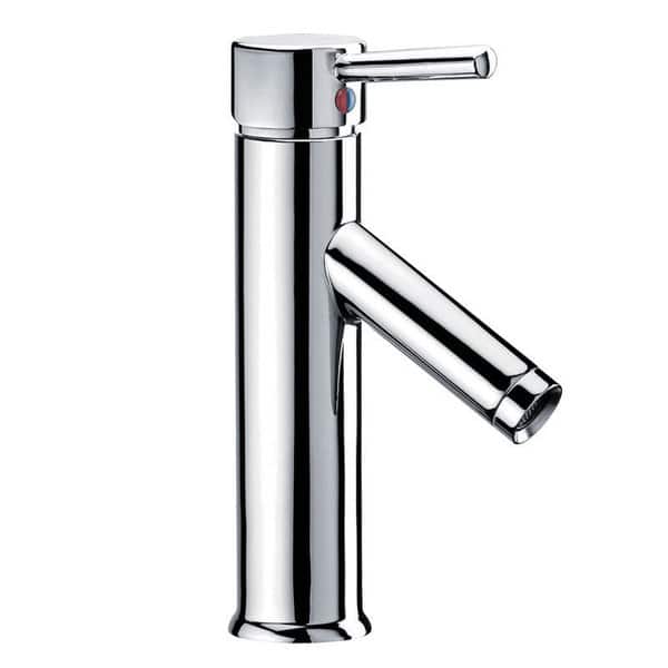 Elite Luxury Short Chrome Lavatory Faucet/ Downward Spout - Bed Bath ...