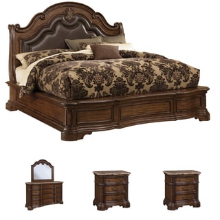 Connor 5-piece Platform Queen-size Bedroom Set - Bed Bath & Beyond ...