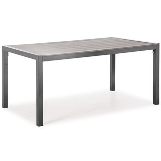 Muni Grey Dining Table - Bed Bath & Beyond - 8420048