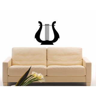 Lyre Instrument Vinyl Wall Decal - Bed Bath & Beyond - 8441698
