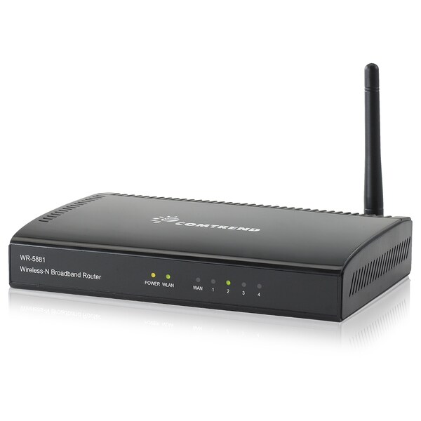 Comtrend WR-5881 IEEE 802.11n Wireless Router - 15740372 - Overstock ...