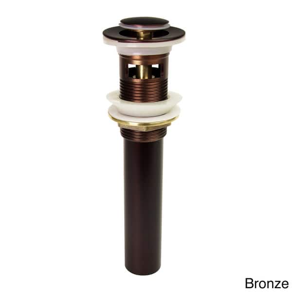 Dyconn Faucet 8-inch Bathroom Sink Pop-Up Drain with Overflow - Bed ...