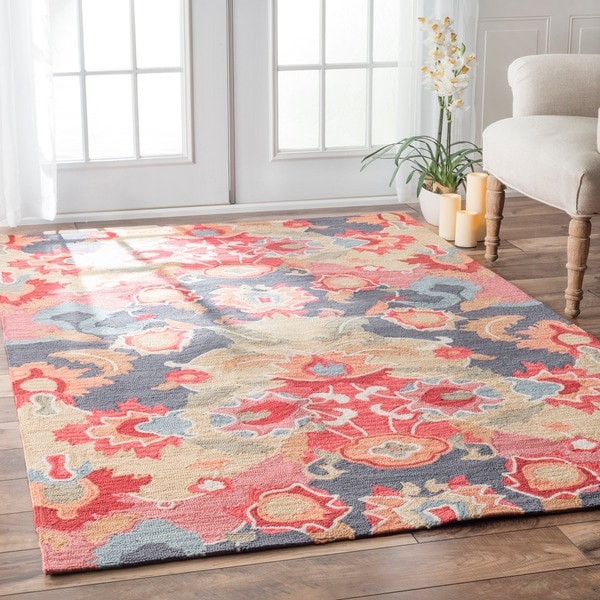 nuLOOM Handmade Carousel Multi Rug (6' x 9' ) - Free Shipping Today ... nuLOOM Handmade Carousel Multi Rug (6' x 9' ) - Free Shipping Today ...