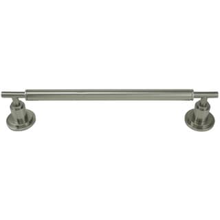 Jado New Haven 12-inch Ultra Steel Towel Bar - Silver - Bed Bath ...