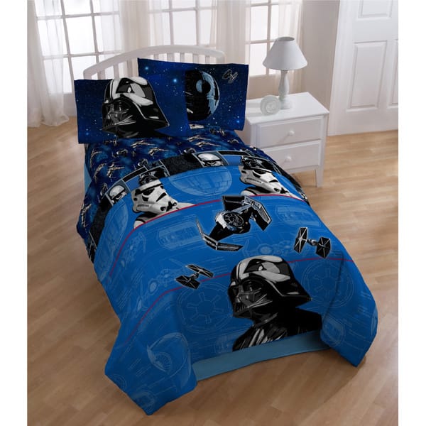 Star Wars 'Darth Vader' 6-piece Bed in a Bag with Pillow Buddy - Bed ...