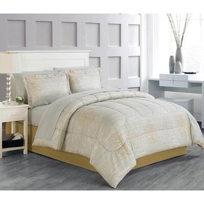 Beila 8-piece Bed in a Bag with Sheet Set - Overstock - 8504268