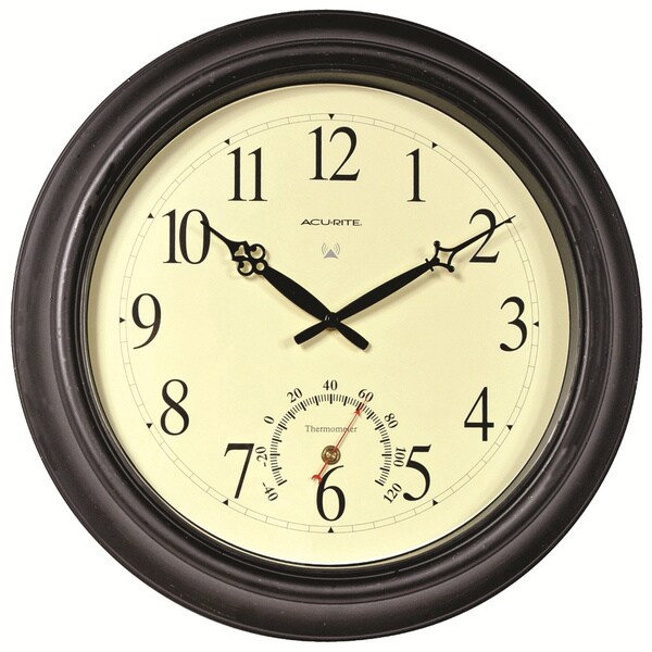 large atomic wall clock analog