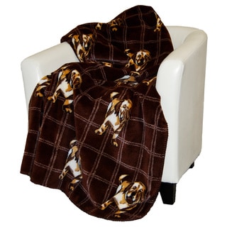Denali Golden Lab Throw Blanket - Bed Bath & Beyond - 8542673