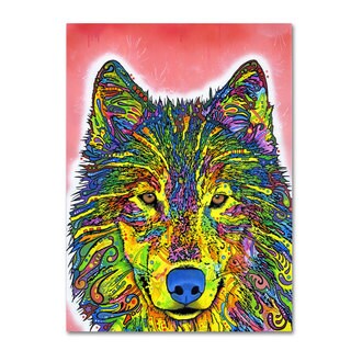 Dean Russo 'Wolf' Canvas art - Bed Bath & Beyond - 8546285