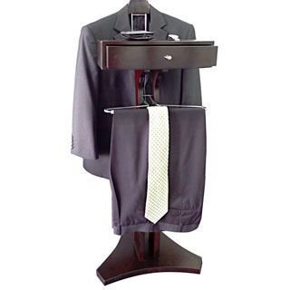 Men's Suit Valet Stand - 12941625 - Overstock.com Shopping - The Best ...