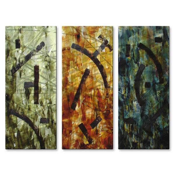 Stacy Hollinger 'Sign of the Times' Metal Wall Art - Bed Bath & Beyond ...