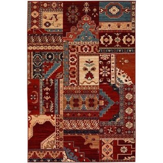 Couristan Timeless Treasures Kerman Mosaic Wool Area Rug - Bed Bath ...