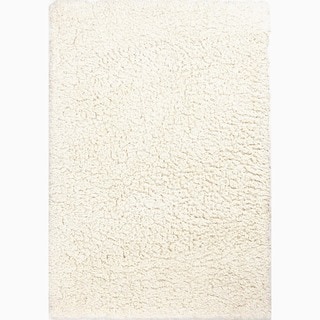 Nixon Handmade Solid Shag Area Rug - Bed Bath & Beyond - 8571860