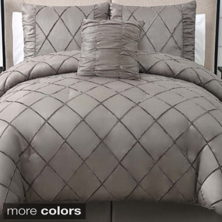 VCNY Santiago Velvet 4-piece Comforter Set - Bed Bath & Beyond - 8587432