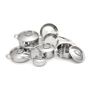 Cuisinox Super-Elite 12-Piece Cookware Set with High-polished Mirror ...