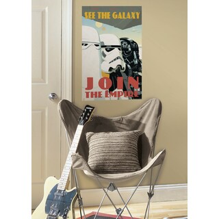 Star Wars Classic Join the Empire Peel & Stick Giant Wall Decal - Bed ...