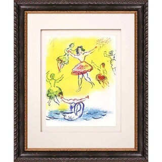 Marc Chagall 'Sketch for Swan Lake' Lithograph Framed Art - Bed Bath ...