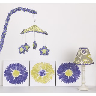 Cotton Tale Periwinkle Nursery Decor Kit - Bed Bath & Beyond - 8608357