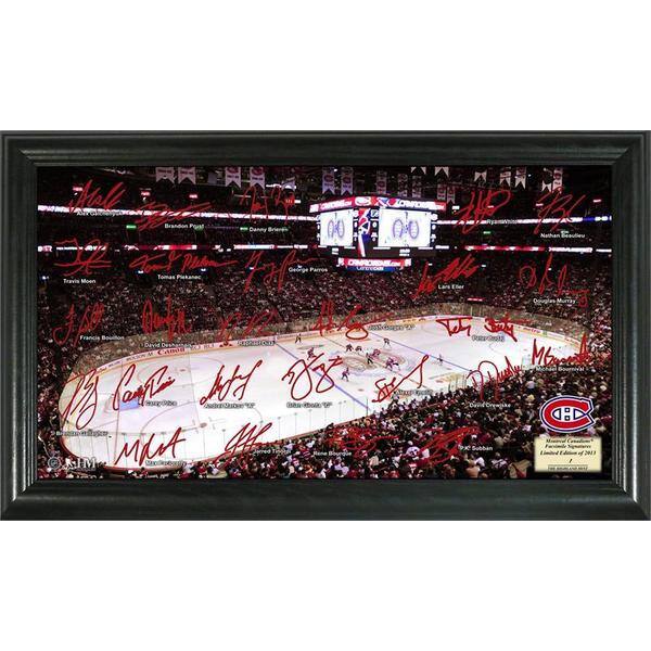 Montreal Canadiens Signature Rink Framed Art - Bed Bath & Beyond - 8615227