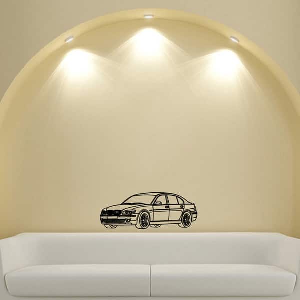 BMW Car Design Vinyl Wall Art Decal - Bed Bath & Beyond - 8642600