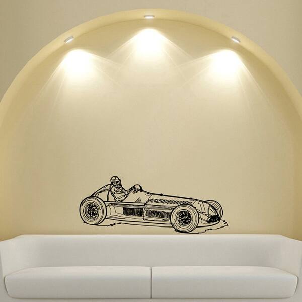 Formula 1 FIA Sports Car Racer Design Vinyl Wall Art Decal - Bed Bath ...
