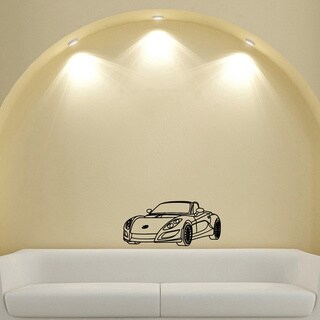 Machine Convertible Sport Design Vinyl Wall Art Decal - Bed Bath ...