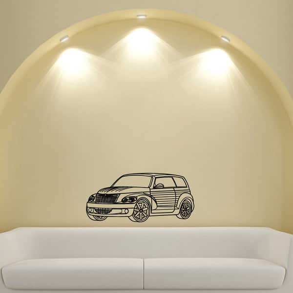 Chrysler PT Cruiser Vinyl Wall Decal - Bed Bath & Beyond - 8642626