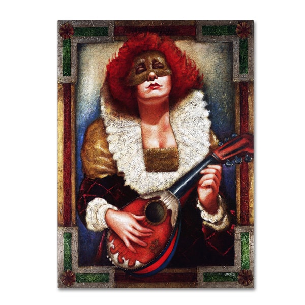 Edgar Barrios 'lady Of Laudes' Canvas Art - $64.26