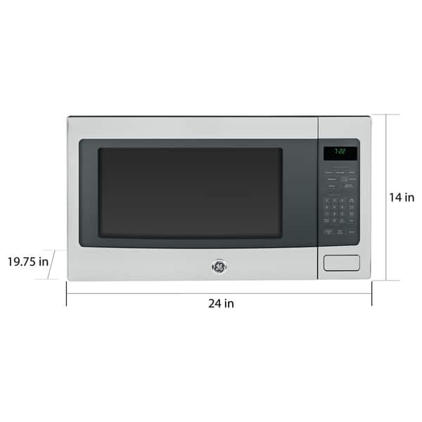 GE Profile PEB7226SFSS Stainless Steel Countertop Microwave Oven - Bed ...
